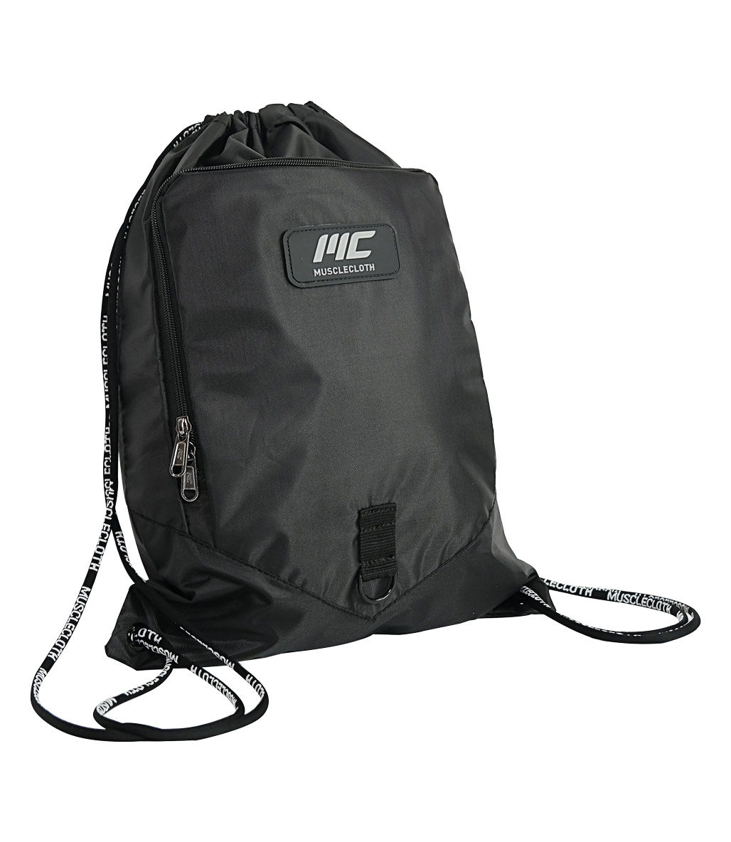 MuscleCloth Sackpack Spor Çanta Siyah | Fitmoda